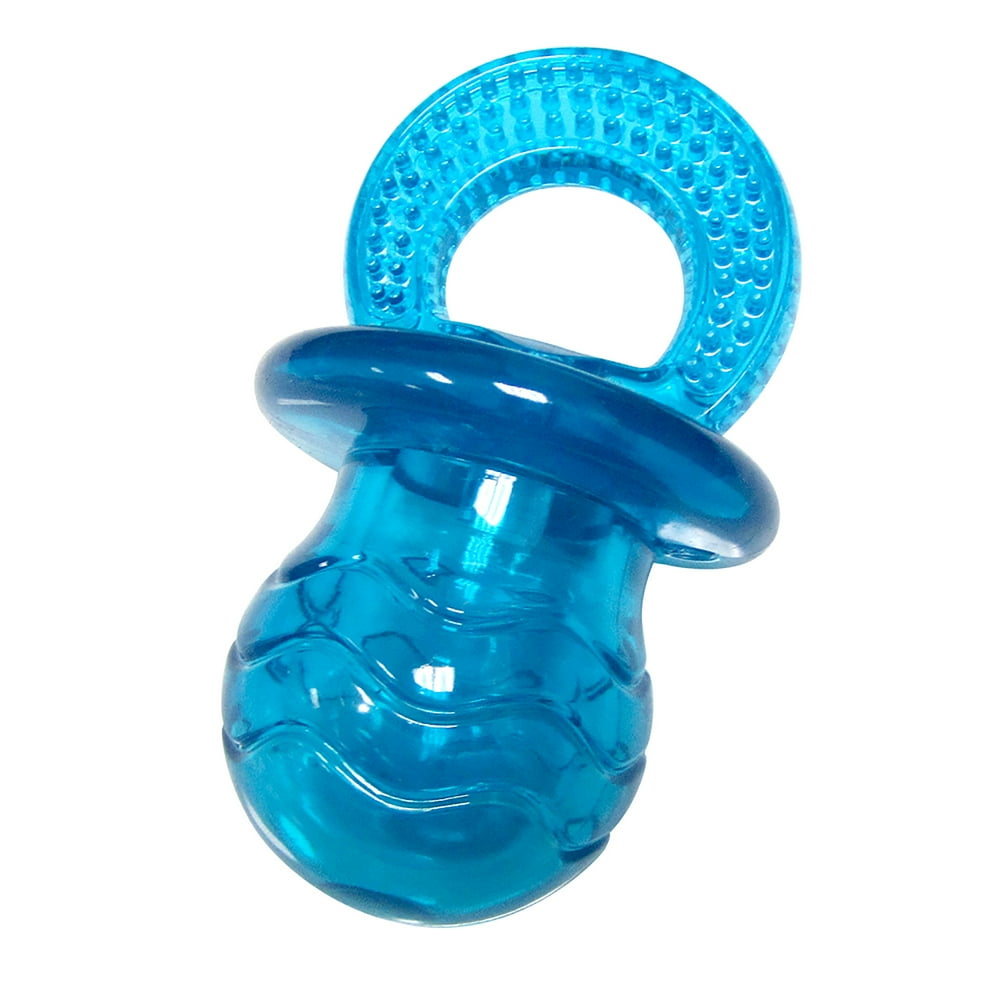 FOUFIT Paci Chew 3" Pacifier Dog Chew Toy - Blue - Walmart.com ...