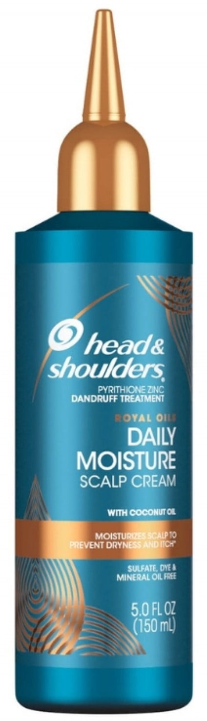 Head & Shoulders Royal Oils Daily Moisture Scalp Cream 5 oz (Pack of 4 ...