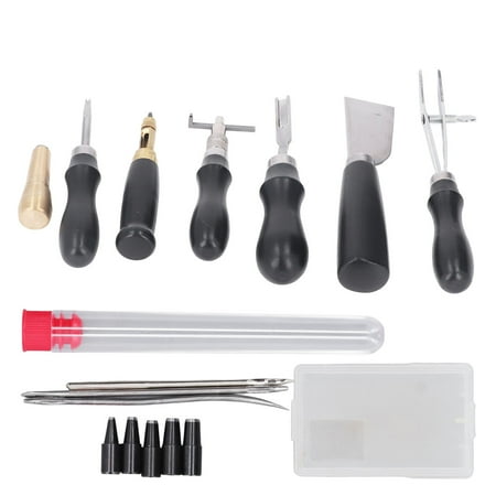 Leather Knife Set, Leather Tools Complete Tools Portable Incisive Edges ...