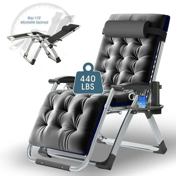 Slsy Zero Gravity Chair, Premium Lawn Recliner Folding Portable Chaise ...