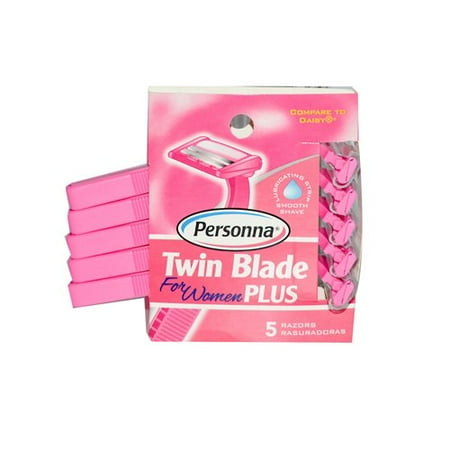 Personna Twin Blade Plus Disposable Razor with Lubricating Strip For ...