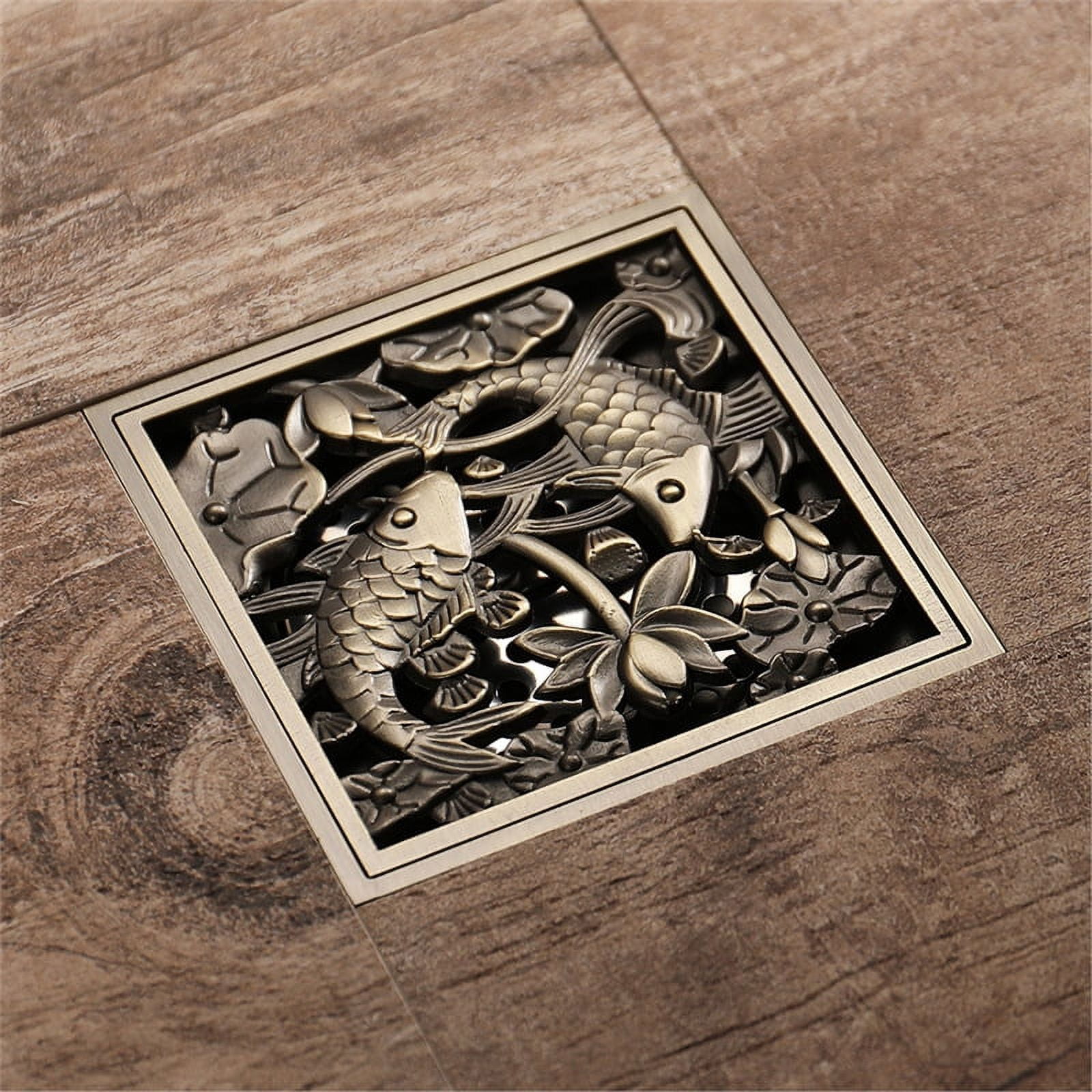 Bronze Bathroom Floor Drain – Two Fish - Walmart.ca