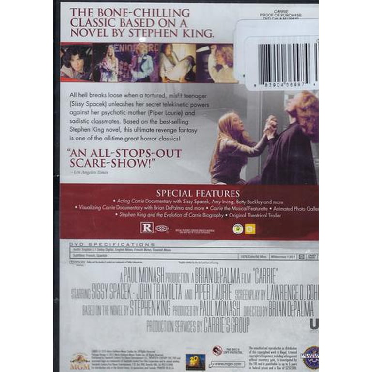 Carrie Dvd