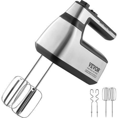 VEVOR Batteur à Main Électrique Sans Fil, Variable en Continu, 100W ...