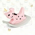 Gymax Baby Kids Animal Rider Rocking Horse Chair Infant Ride Toy Pink ...