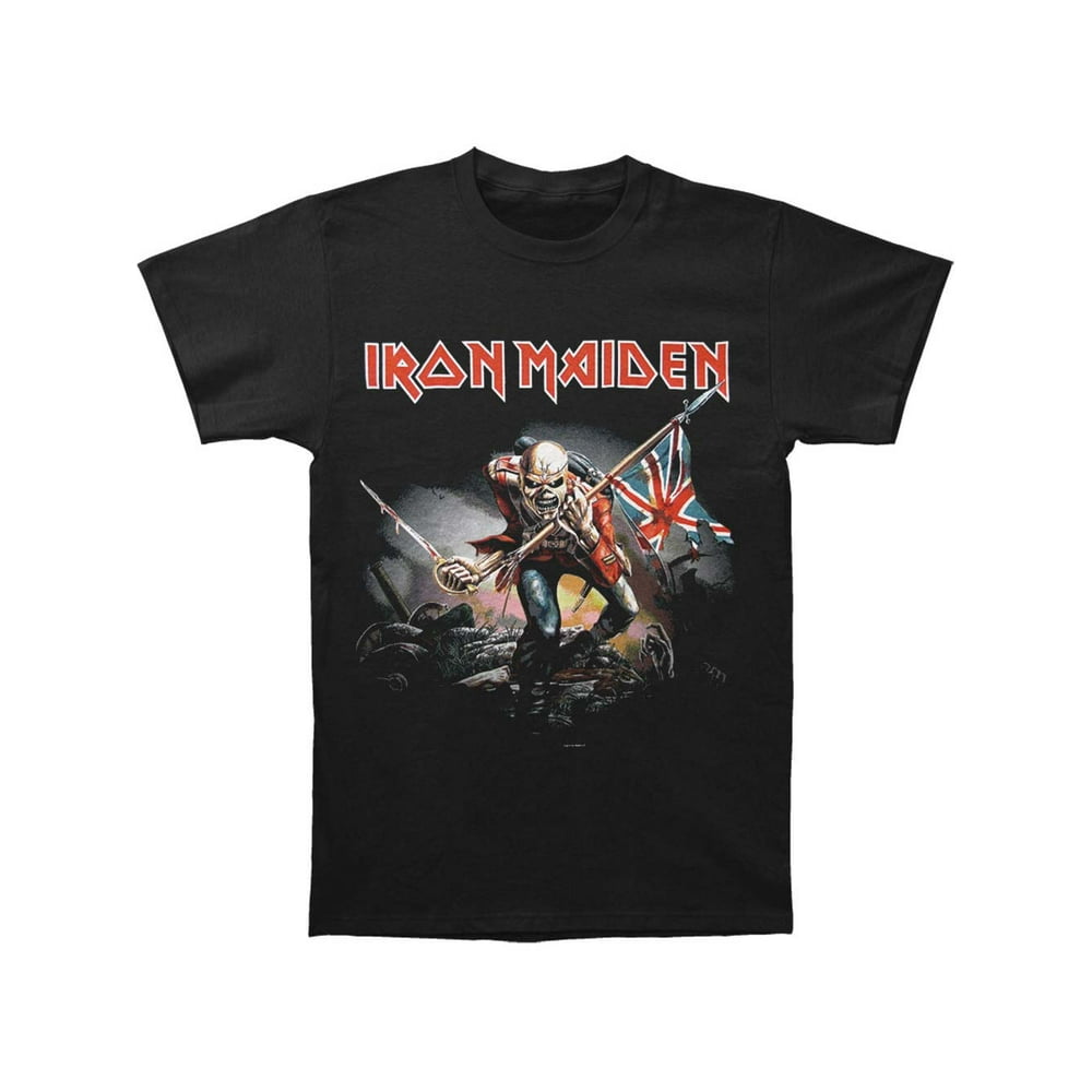 Iron Maiden - Iron Maiden Men's The Trooper T-shirt Black - Walmart.com - Walmart.com