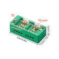Electrical Wire Junction Box for Home Wiring, 2-in 8-out Cable Splitter ...
