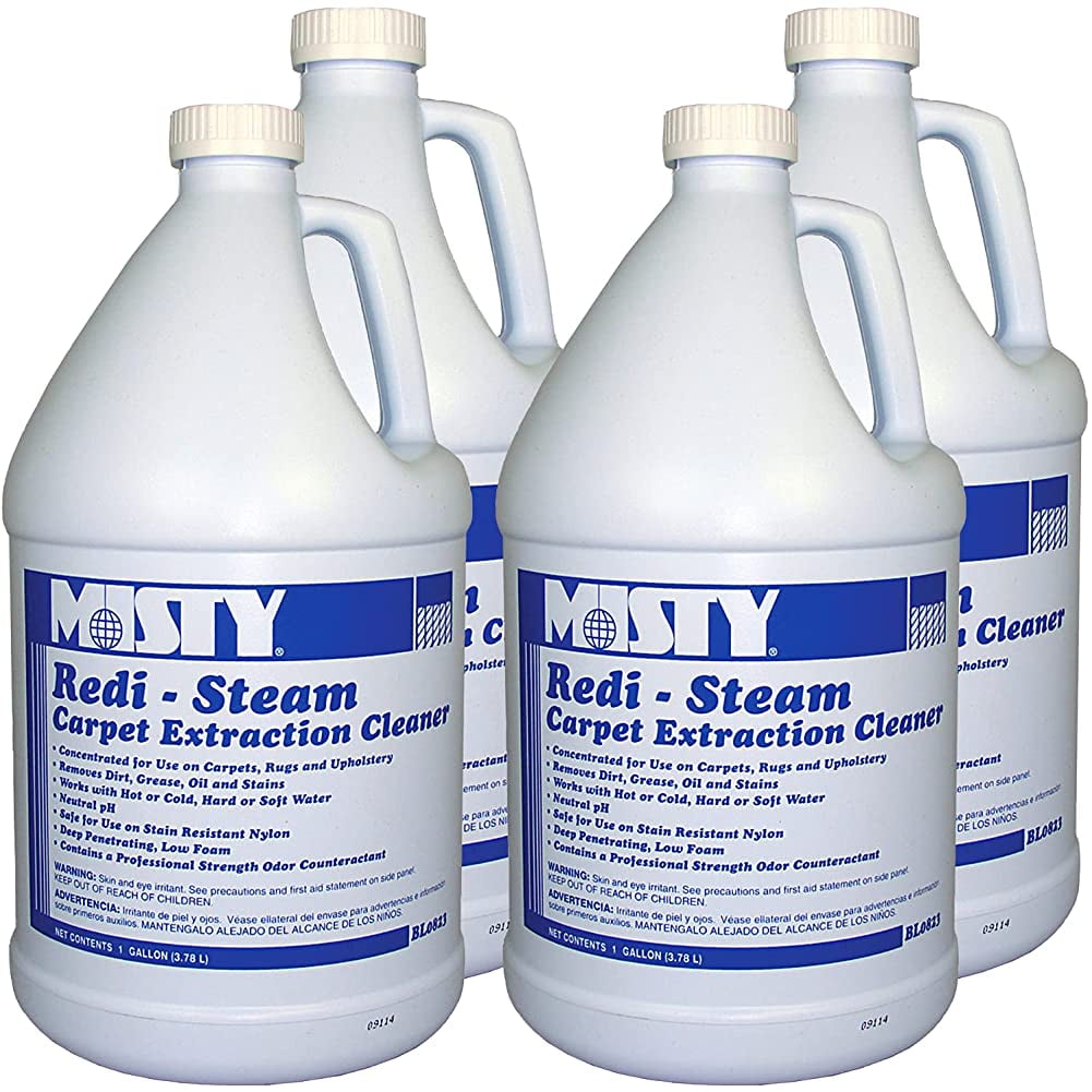 MISTY Redi-Steam Carpet Extraction Cleaner and Deodorizer 1 Gallon ...