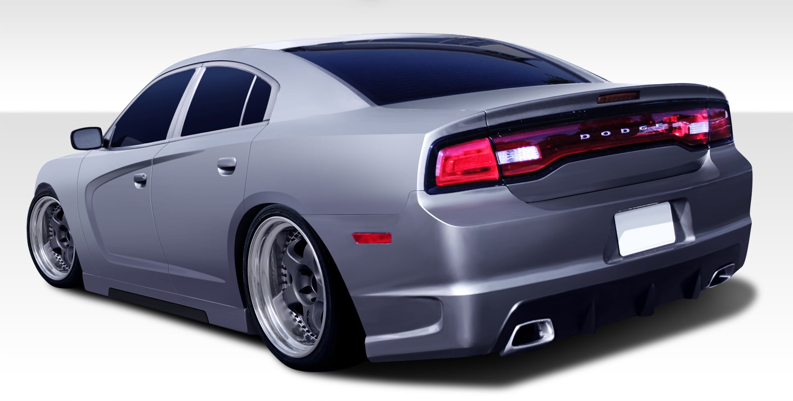 2011-2014 Dodge Charger Duraflex Circuit Rear Bumper Cover - 1 Piece ...