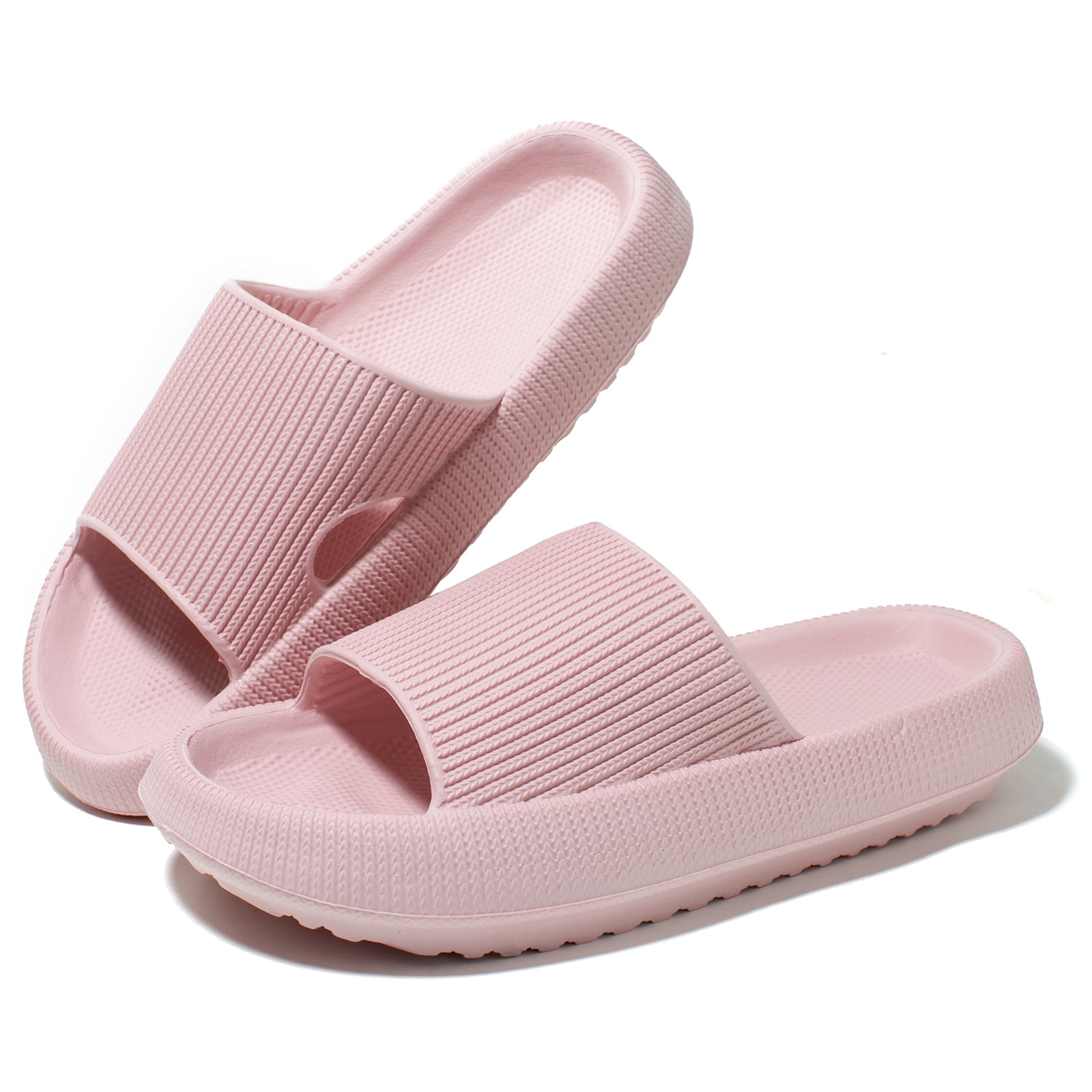 WOTTE Cloud Foam Spa Sliders for Women & Men, Quick Dry, Soft Cushion ...
