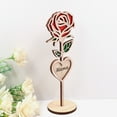 BESTYASH Wooden Rose Table Decoration Gift for Mother's Day Family ...