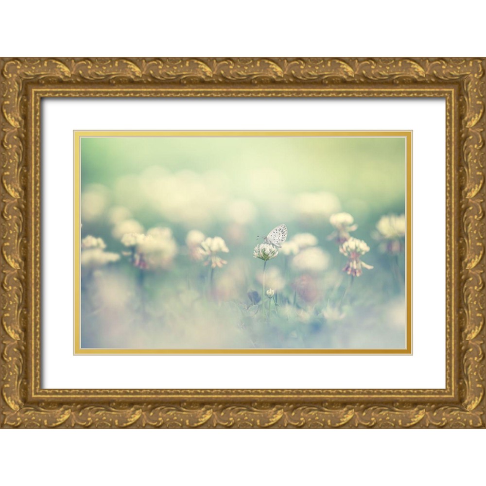 Suzuki, Takashi 24x17 Gold Ornate Wood Framed with Double Matting Museum Art Print Titled ...
