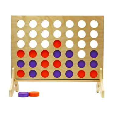 Tailgating Pros Premium Giant Four in a Row with Carrying Case - Jumbo ...