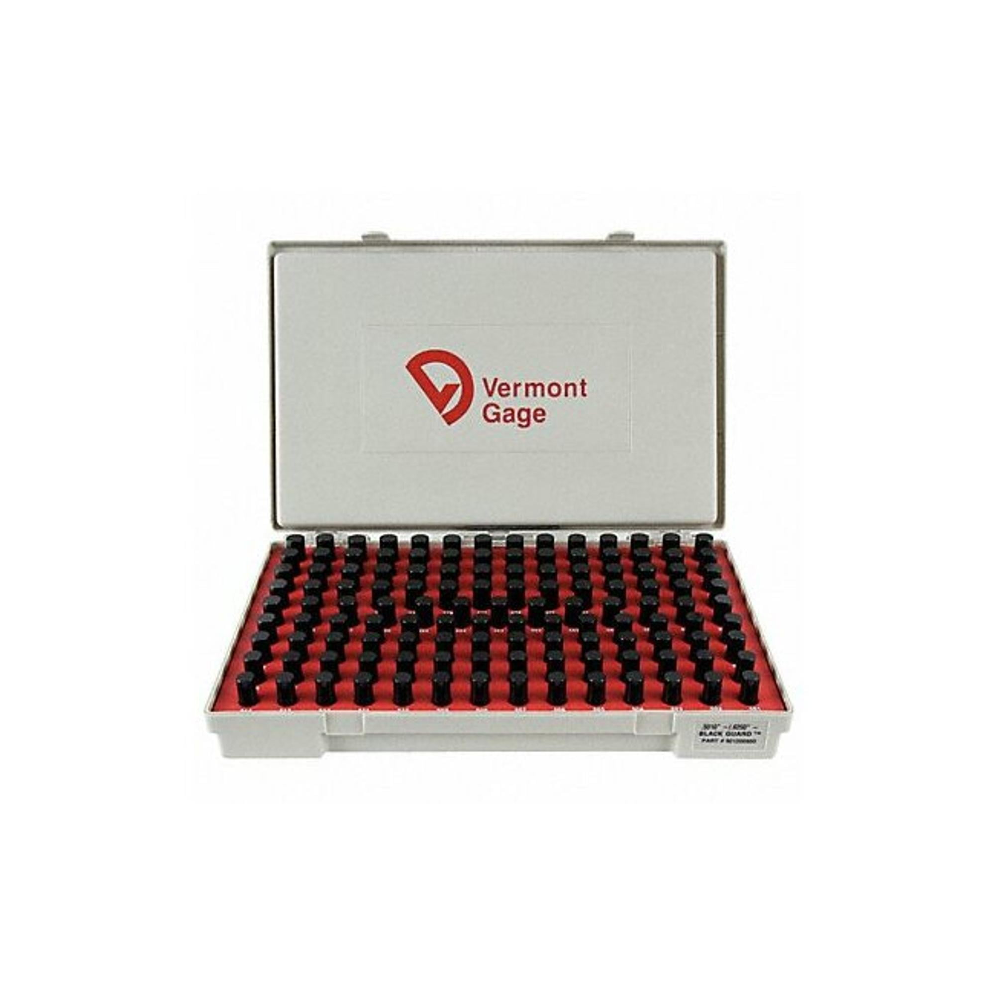 Vermont Gage Black Ox-Coated Pin Gauge Set,Dim Type " 901200600 ...