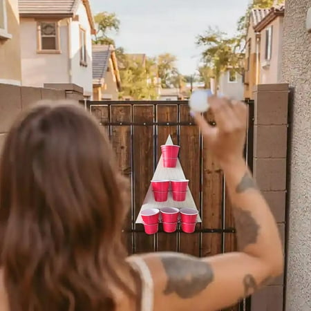 Beer Rack Toss Game Throwing Game Wooden Beer Sign Stand Wine Glass ...