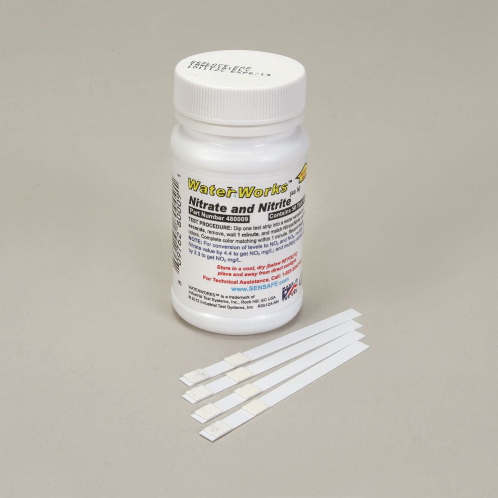 Nitrate And Nitrite Nitrogen Water Test Strips, Vial Of 50 - Walmart.com