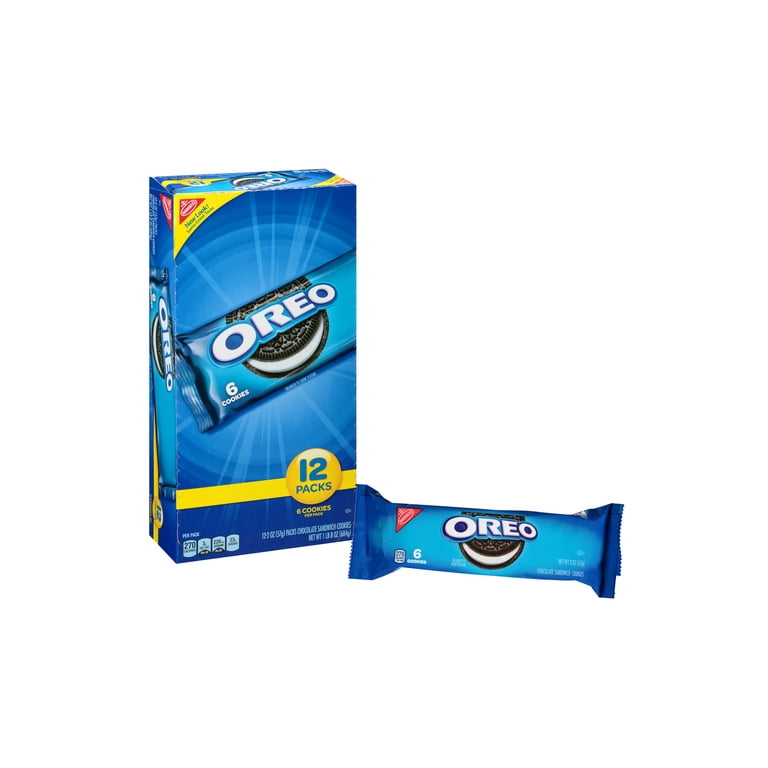 Nabisco Oreo Chocolate Sandwich Cookies 191 Oz Walmartcom