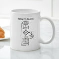 CafePress - Skiing Flow Chart Humor Mugs - 11 oz Ceramic Mug - Novelty ...