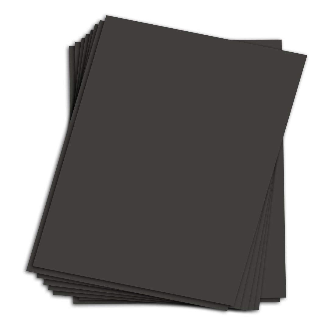 Black Chipboard - Cardboard Medium Weight Chipboard Sheets - 10 Per ...
