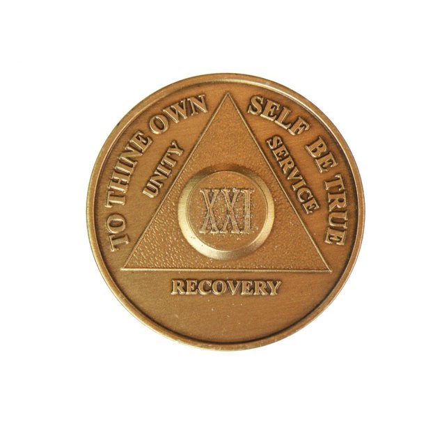1 Year Sobriety Chip