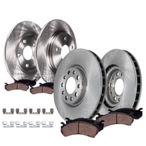 Detroit Axle - 8pc Brake Kit for Chrysler 300 Dodge Charger Magnum ...
