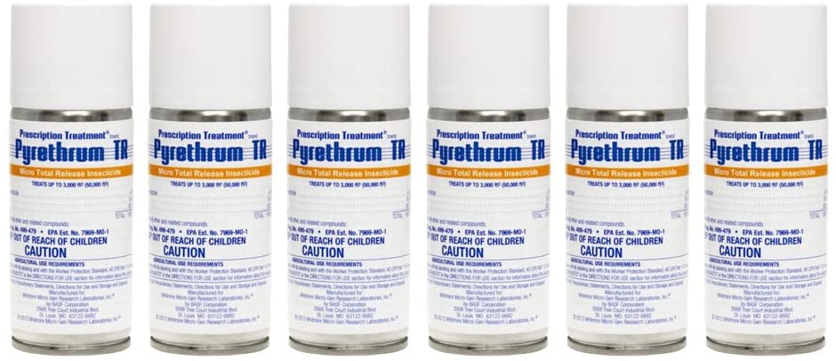 Pyrethrum TR 2 oz (6 Count) Prescription Treatment Micro Total Release ...