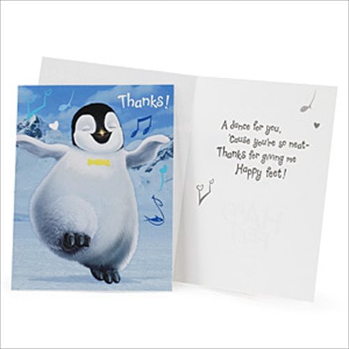 Happy Feet Thank You Notes w/ Env. (8ct) - Walmart.com