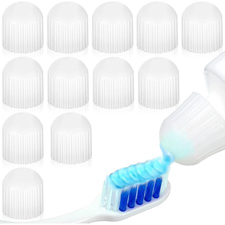 HUACA 12 Pack Self Closing Toothpaste Caps Toothpaste No Mess or Waste ...