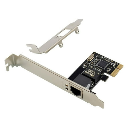 PCIE X1 RJ45 Server Gigabit Network Card RTL8111C Single Port 1000M ...