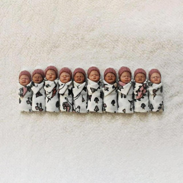 Miniature 2" Truly Real Beautiful Dreamer Newborn Baby Dolls Silicone ...