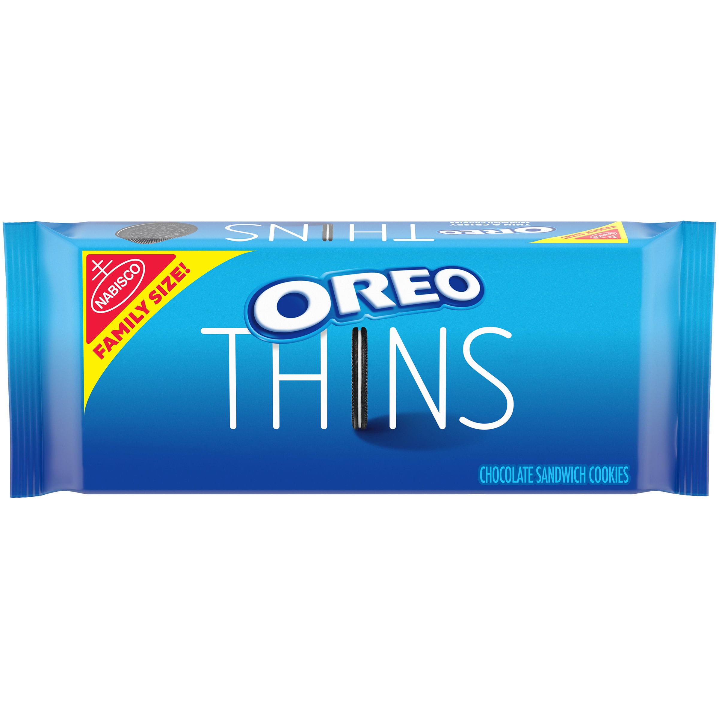 OREO Thins Chocolate Sandwich Cookies, Original Flavor, 1 Family Size ...
