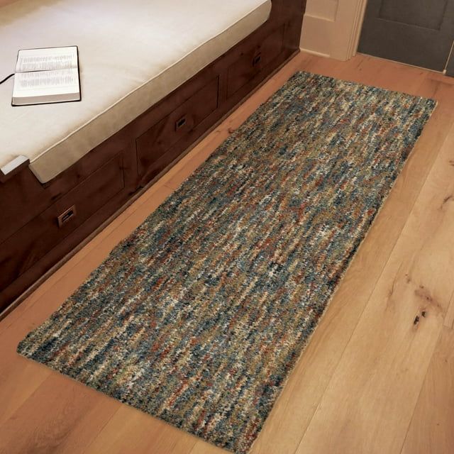 Orian Rugs Super Shag Multi Solid Area Rug or Runner - Walmart.com