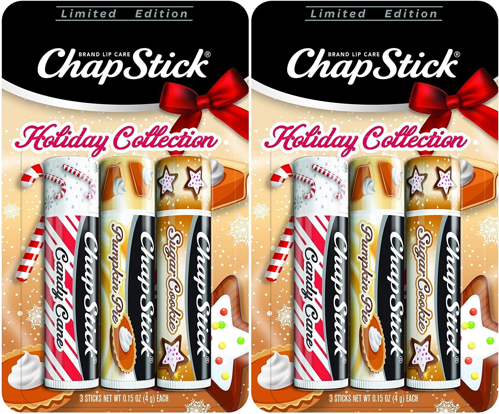 ChapStick Holiday Limited Edition Seasonal Flavored Lip Balm Tube ...