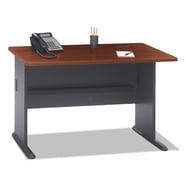 Bush Series A Collection 48W Desk, Natural Cherry - Walmart.com