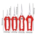 AGIUFGS Stainless Steel Pruning Shears, Festive Holiday Designs, for ...