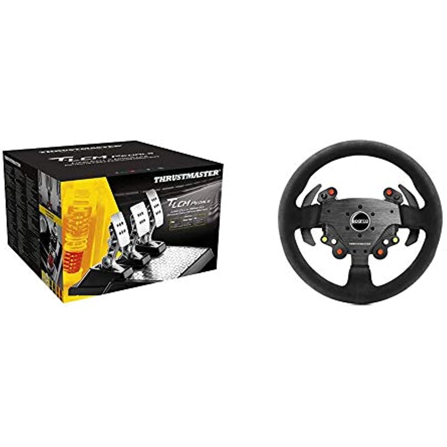 Buy Thrustmaster T-Lcm Pedals (Pc, Ps4, Xone) & Sparco Add On Rally ...