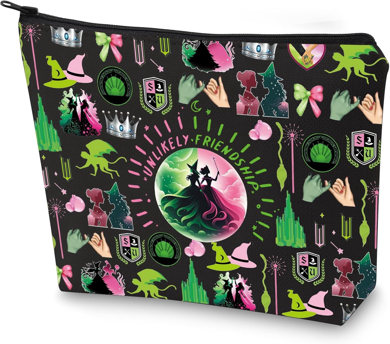 shiyou-Musical Cosmetic Bag Glinda＆ Elphaba Fans Gift Unlikely ...