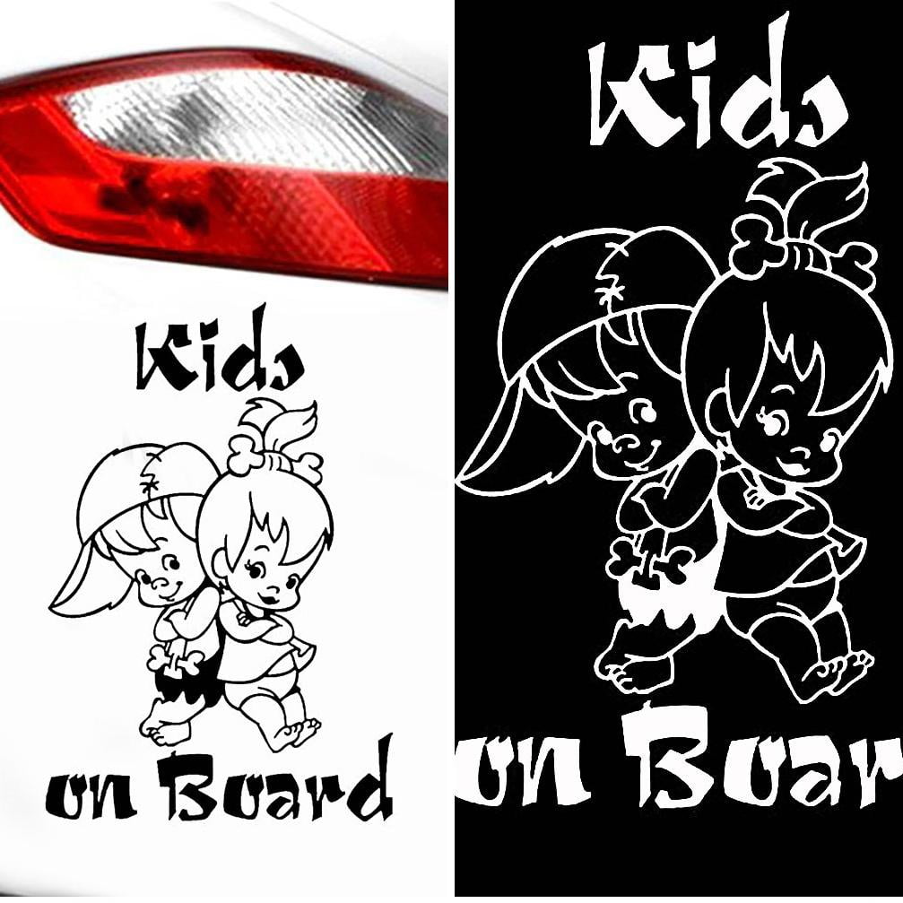 Walbest 1 Pcs Car Sticker, Universal Car Auto Kids on Board Cute ...