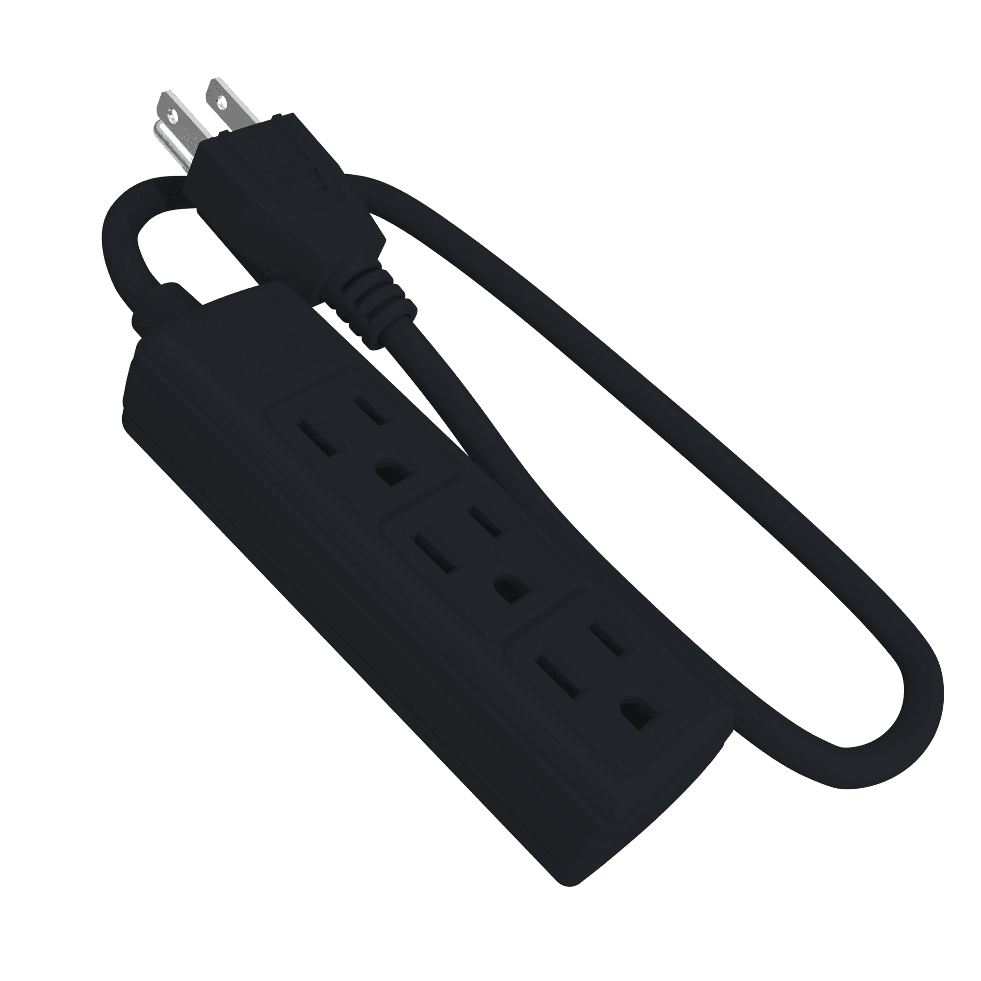 Click here for Hypertough Pl Hyper Tough 3-Outlet Power Strip Bla... prices