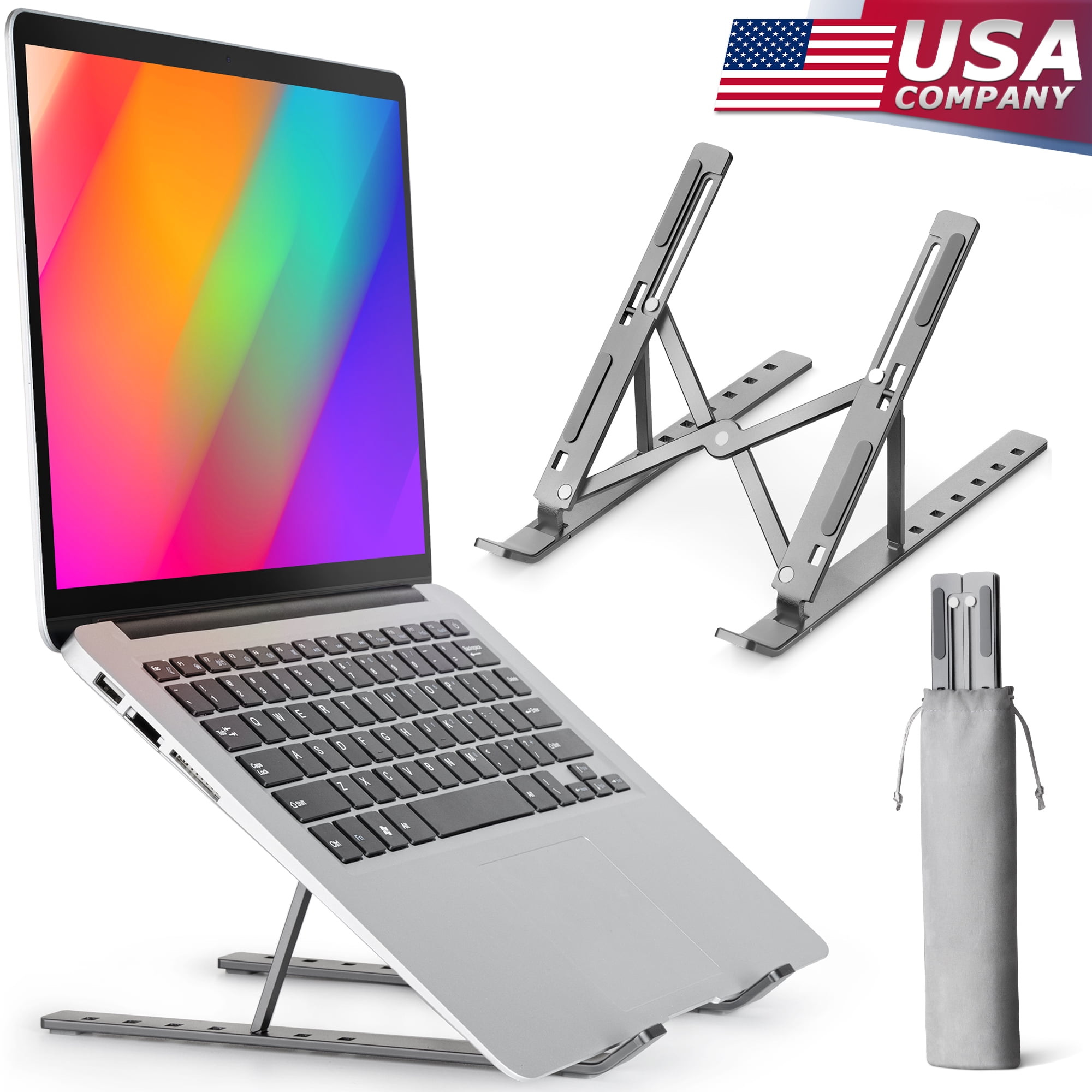 Laptop Stand for Cooling Devices 9-15.6 Inch, Ergonomic 7 Point ...