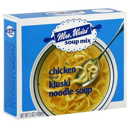 Mrs. Weiss' Chicken Flavor Kluski Noodle Soup Mix, 5 oz (Pack of 12 ...