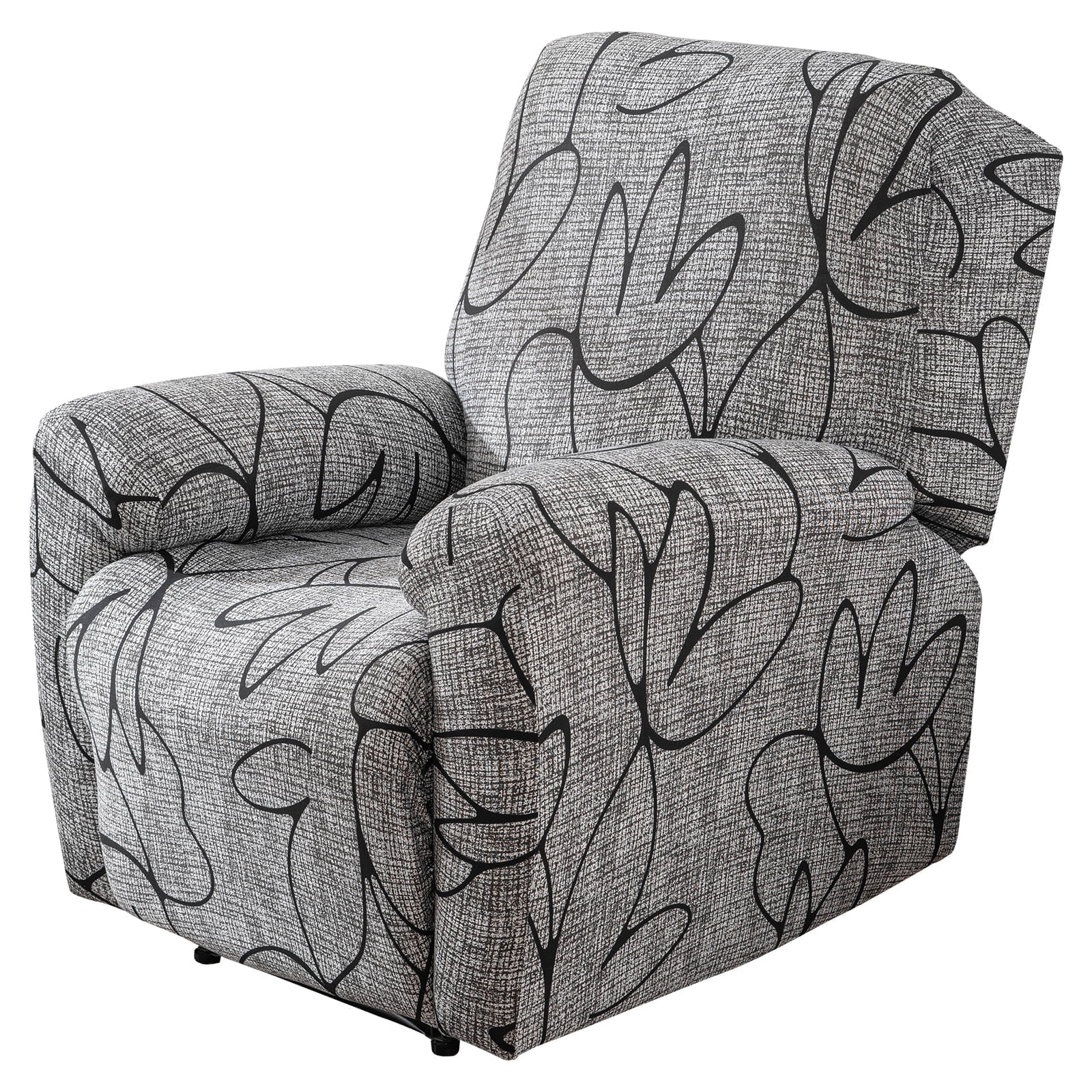 Click here for Dznils Printed Recliner Chair Cover Polyester Stre... prices