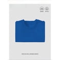 Blue Old Row Double-Sided Print Mens 100% Cotton Vintage Graphic T ...