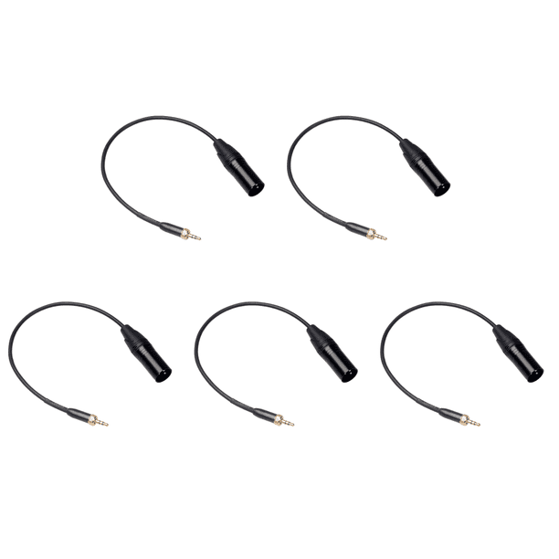 Conector Audio 3 5 Mm Con Rosca Interna A Cable Adaptador XLR Pines ...