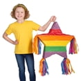 Rainbow Star Piñata for Birthday Party Decor, 1 Piece, 19 1/2" x 3 3/4 ...