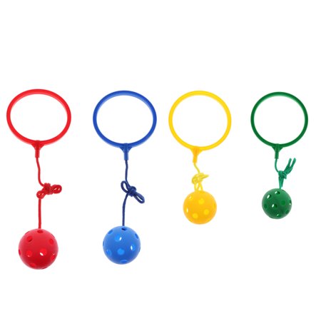 Pack of 4 Plastic Skipball Rocking Balls with Ankle Outdoor | Walmart ...
