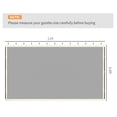 Gazebo Sidewall Netting Replacement 10x12, Cream Mesh Tent Screen with ...