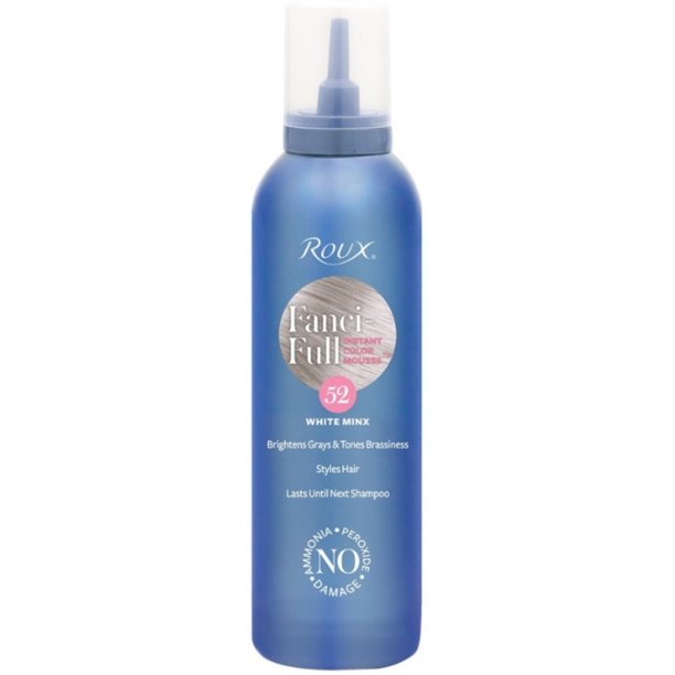 Roux Fanci-Full Mousse, #52 White Minx, 6 oz - Walmart.com - Walmart.com