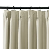 TWOPAGES Blackout Pinch Pleat Curtain Light Blocking Drape for Bedroom ...