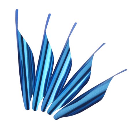 Thinsony 50pcs 2.3-Inch Spiral Feather DIY Spiral Feather Reverse Bow ...